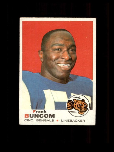1969 Topps Football #143 Frank Buncom STARX 4.5 VG/EX+ (LS803910) | eBay
