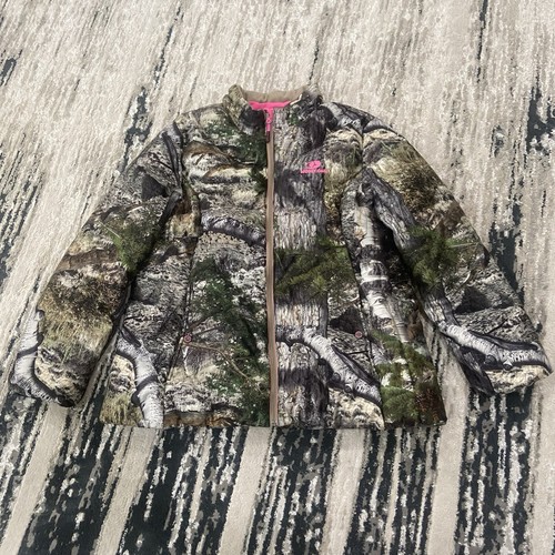 Mossy Oak Jacket 2XL Girls Camo Camouflage Hunting Hunt Outdoors ...