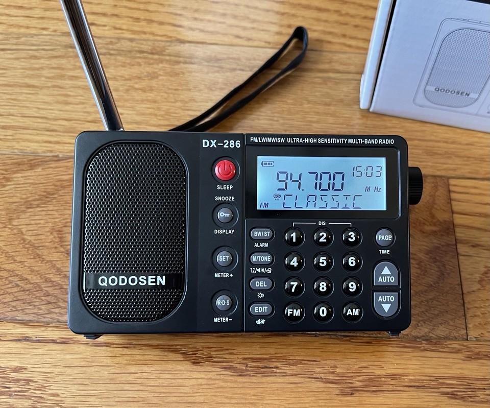 Qodosen DX-286 AM/LW/FM RDS/SW Radio | eBay