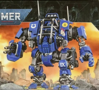 INVICTOR 40k Space Marine war suit with base | eBay