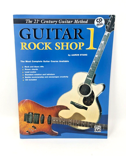 21st Century Guitar Method Rock Shop Book 1 With CD By Aaron Stang | eBay