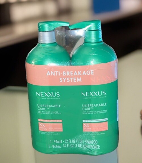 Nexxus ~ Unbreakable Care SHAMPOO & CONDITIONER ~ Anti-breakage (2-pack ...