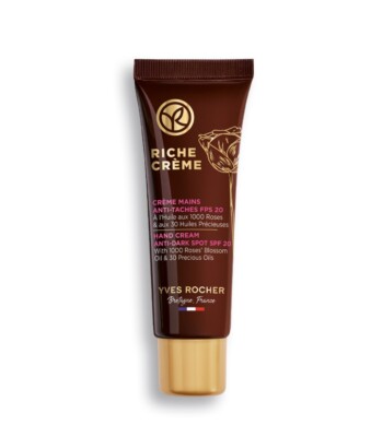 RICHE CREME YVES ROCHER DARK SPOT HAND CREAM SPF 20 (30 PRECIOUS OILS ...