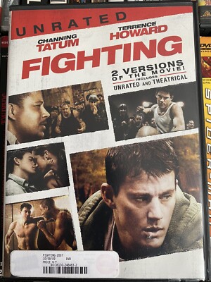 FIGHTING DVD UNRATED PREOWNED BLOCKBUSTER VIDEO CASE INCLD 2007 ...