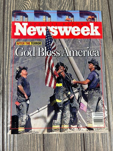 Vintage Newsweek Magazine Special Report Sept. 24, 2001 "GOD BLESS ...