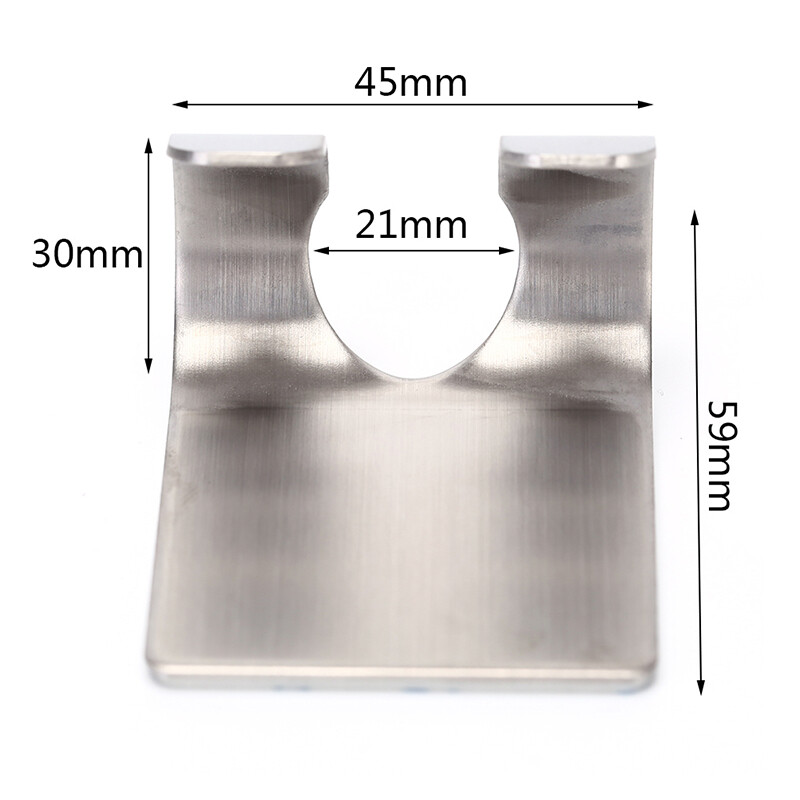 1PC Shaver Shelf Stainless Steel Razor Holder Razor Rack Bathroom Razor ...