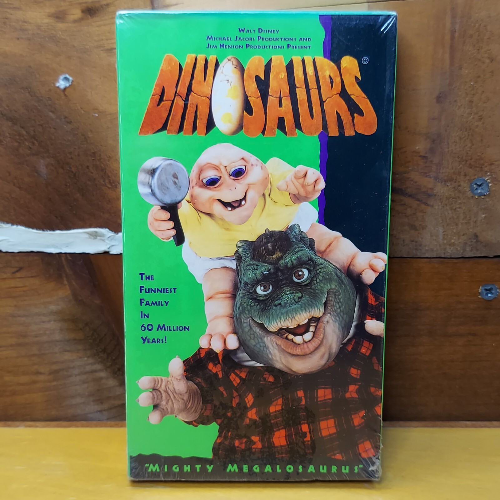 Dinosaurs - Vol. 1 VHS 1991 Walt Disney Jim Henson- New Old Stock ...
