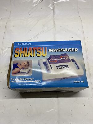 Perfection Shiatsu Massager Model 118,Smoothes Aching Neck,Arms,Back ...