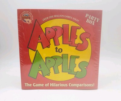 APPLES TO APPLES "Party Box" Game Brand New SEALED | eBay