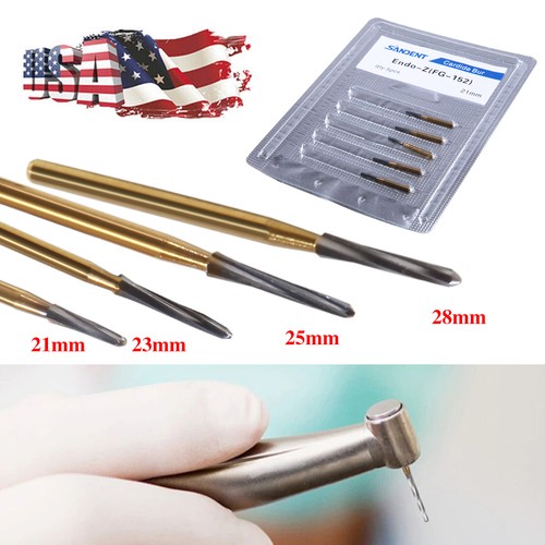 Dental Endodontic ENDO-Z Tungsten Carbide Burs FG Round Bur High Speed ...