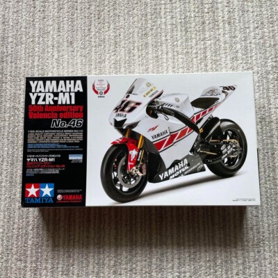 Yamaha YZR-M1 50th Anniversary Valencia No.46 1/12 Tamiya Motorcycle ...