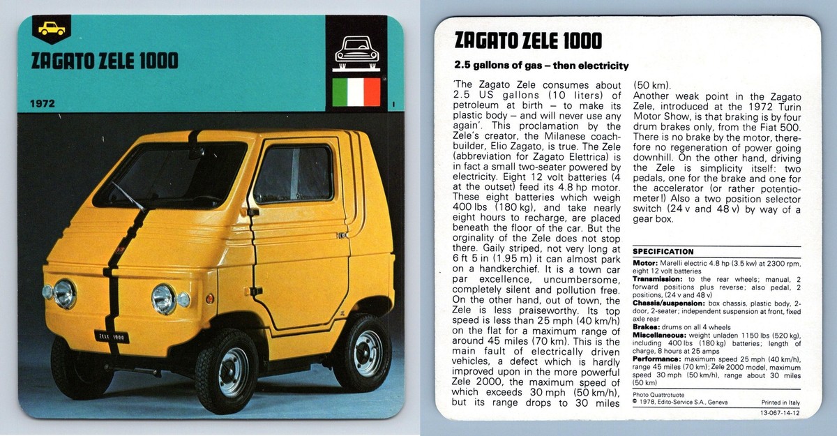 Zagato Zele