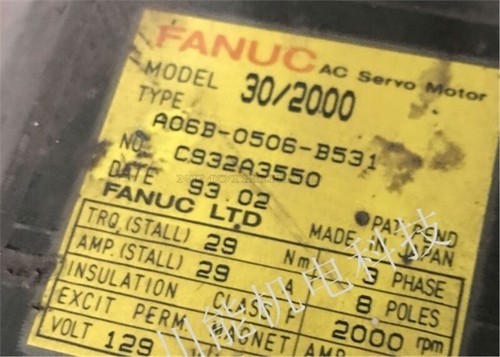 1Pc Fanuc A06B-0506-B531 Used iy | eBay