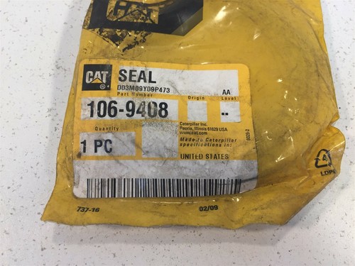 (1) Genuine Caterpillar 106-9408 Seal 1069408 | eBay