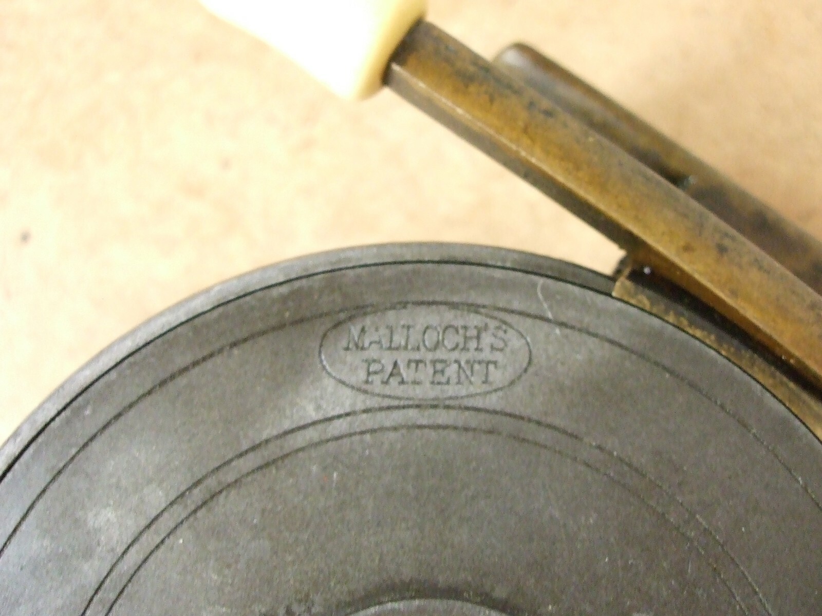 Vintage genuine Malloch of Perth 3+7/8" Alloy Sidecaster reel | eBay UK