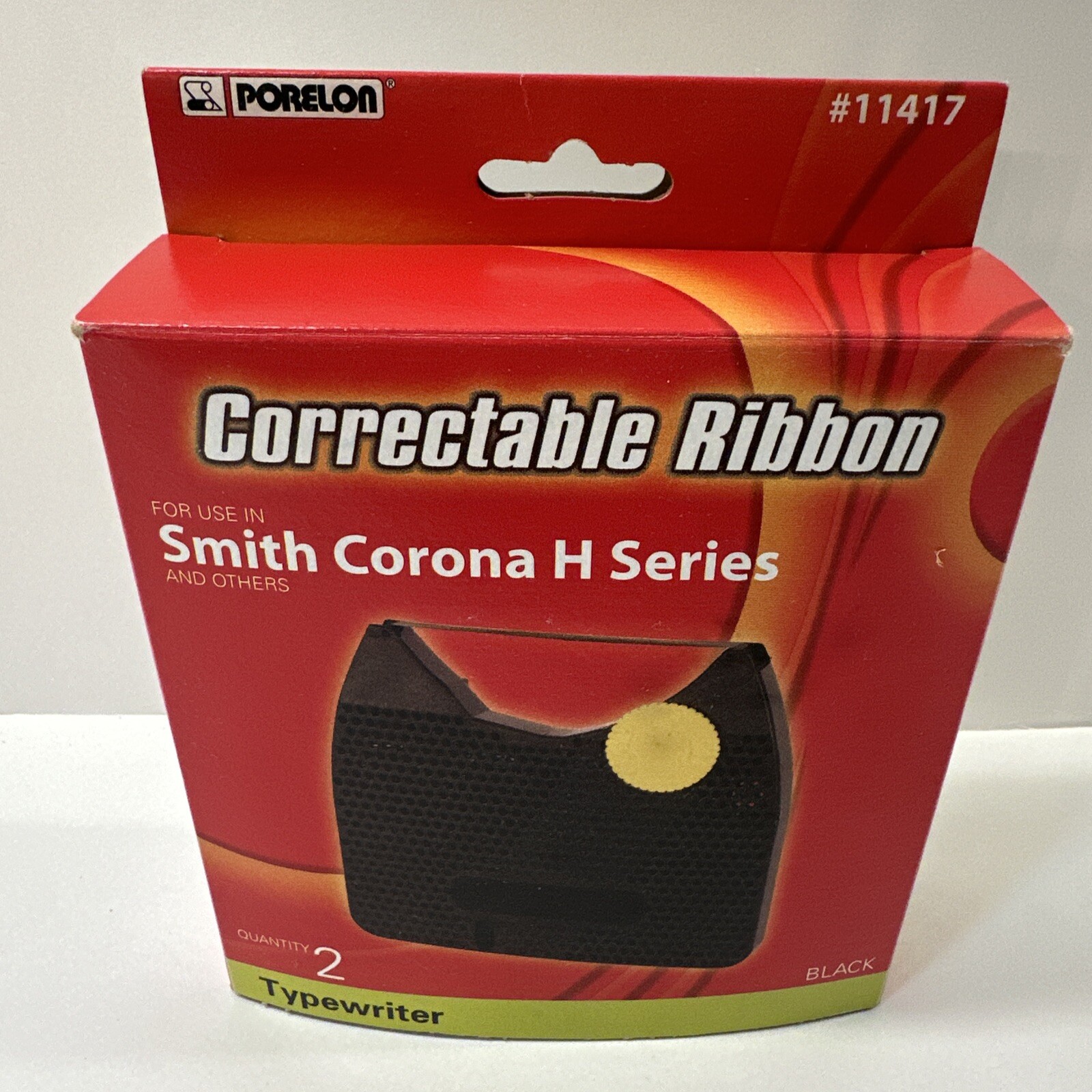 Porelon #Correctable Ribbon Smith Corona H Series Typewriter Black 2 ...