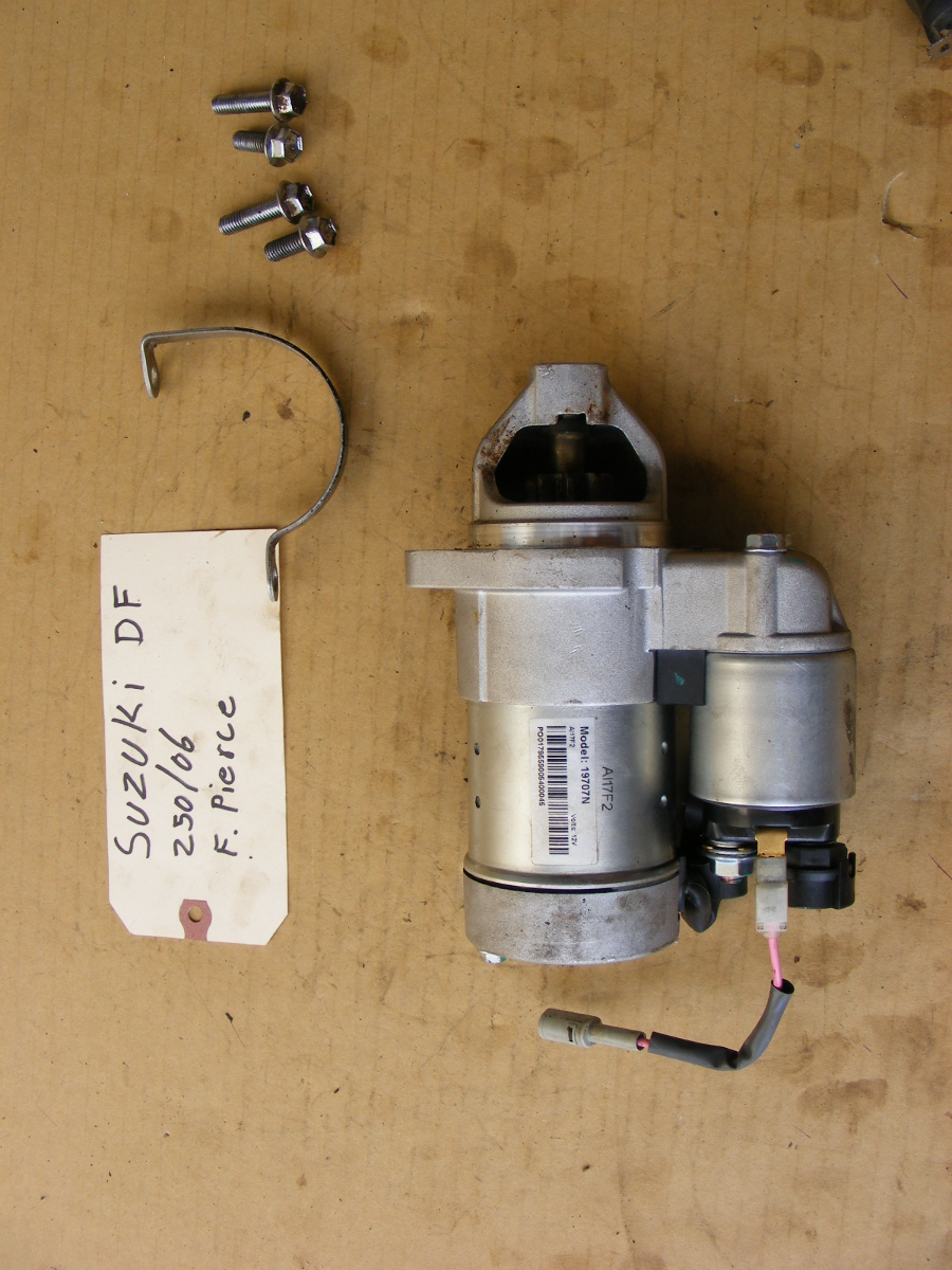 Suzuki Outboard DF 150-175-200-225-250 Starting Motor Starter 31100 ...