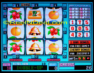 Dynasty Cherry Master 8-Liner PCB Game Board POG Pot O Gold Fruit Slot ...