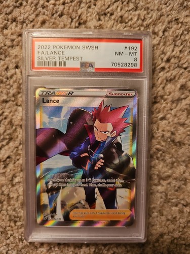 Pokémon TCG Lance (Full Art) Silver Tempest 192/195 Holo Ultra Rare for ...