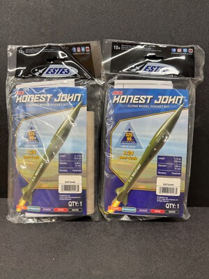 Estes 2446 Mini Honest John Model Rocket Kit x 2 | eBay