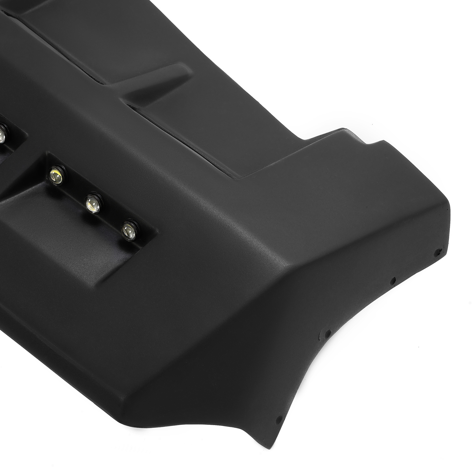 KUAFU Fiberglass Sun Visor Roof Painted W/ LED DRL Light For Hummer H3 ...