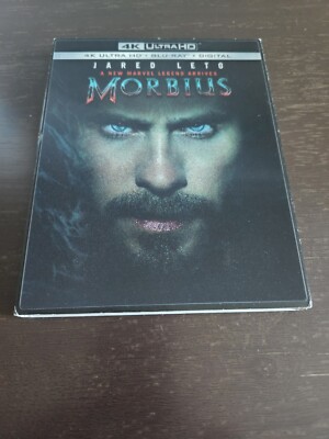 Morbius (4K / Blu-ray + Digital) Brand New With Lenticular Slip Cover ...