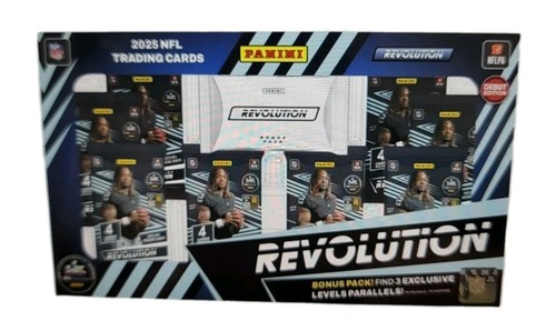 2025 Panini Revolution Football Bundle Box With Bonus Pack. NEW Factory ...