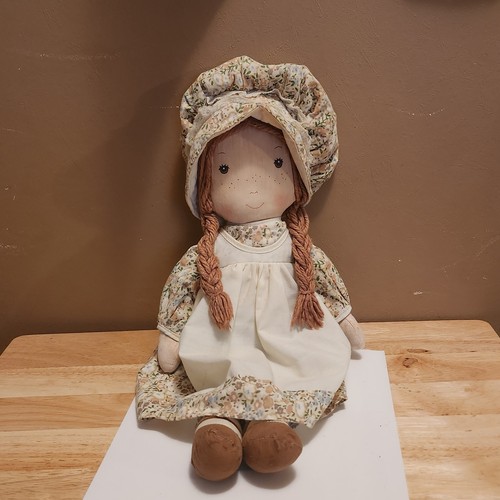 Vintage Holly Hobbie's Friend Heather Cloth Rag Doll Knickerbocker 15 ...