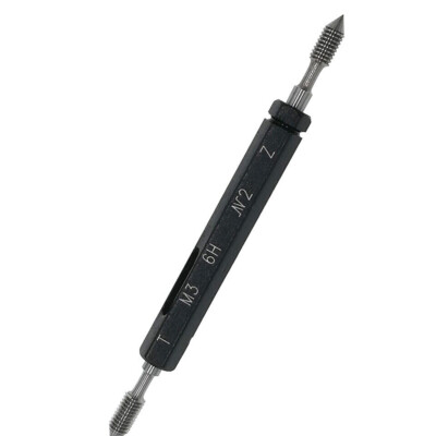 Metric Thread Plug Gage Gauge M3 x 0.5 6H Thread Go and NoGO | eBay