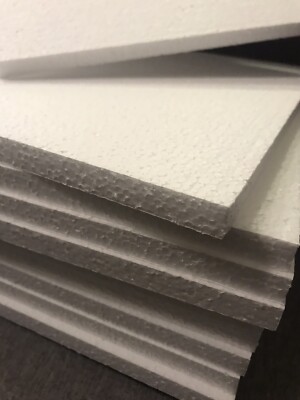 15pc 12"x12"x 1/2" Expanded Polystyrene Flat Sheets | eBay