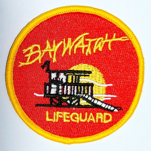 10 Bay Watch LifeGuard Life Guard Embroidered IRON ON PATCH Punk Biker ...