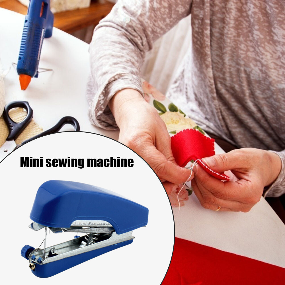 Mini Sewing Machines Portable Needlework Mending Handworking Tools ...