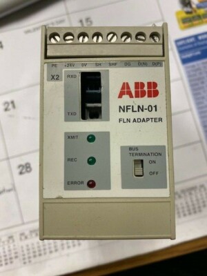 ABB NFLN-01 FLN Adapter Module for VFD, 24 V.dc, 3 wire | eBay