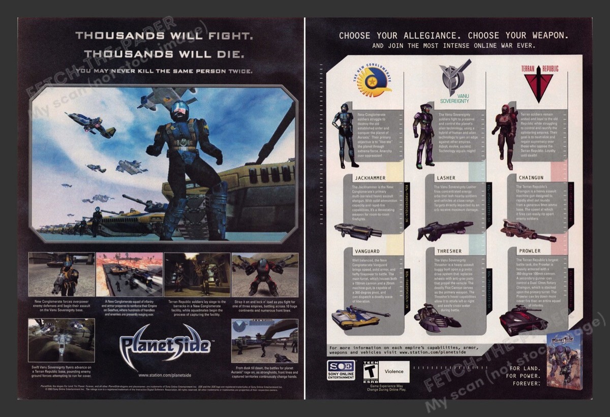 Planetside 2 Poster Size