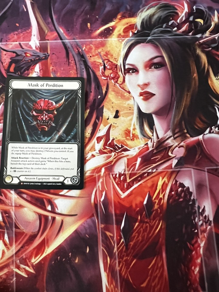 Flesh and Blood TCG Mask of Perdition Dynasty DYN118 Regular Majestic ...