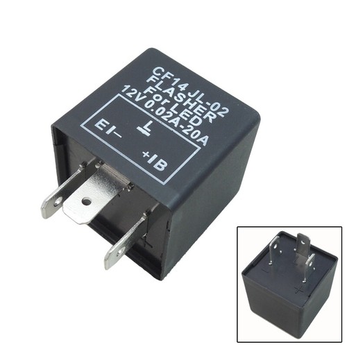 CF14 CF-14 JL-02 EP35 3-Pin Flasher Relay Fix LED Turn Signal Lights ...
