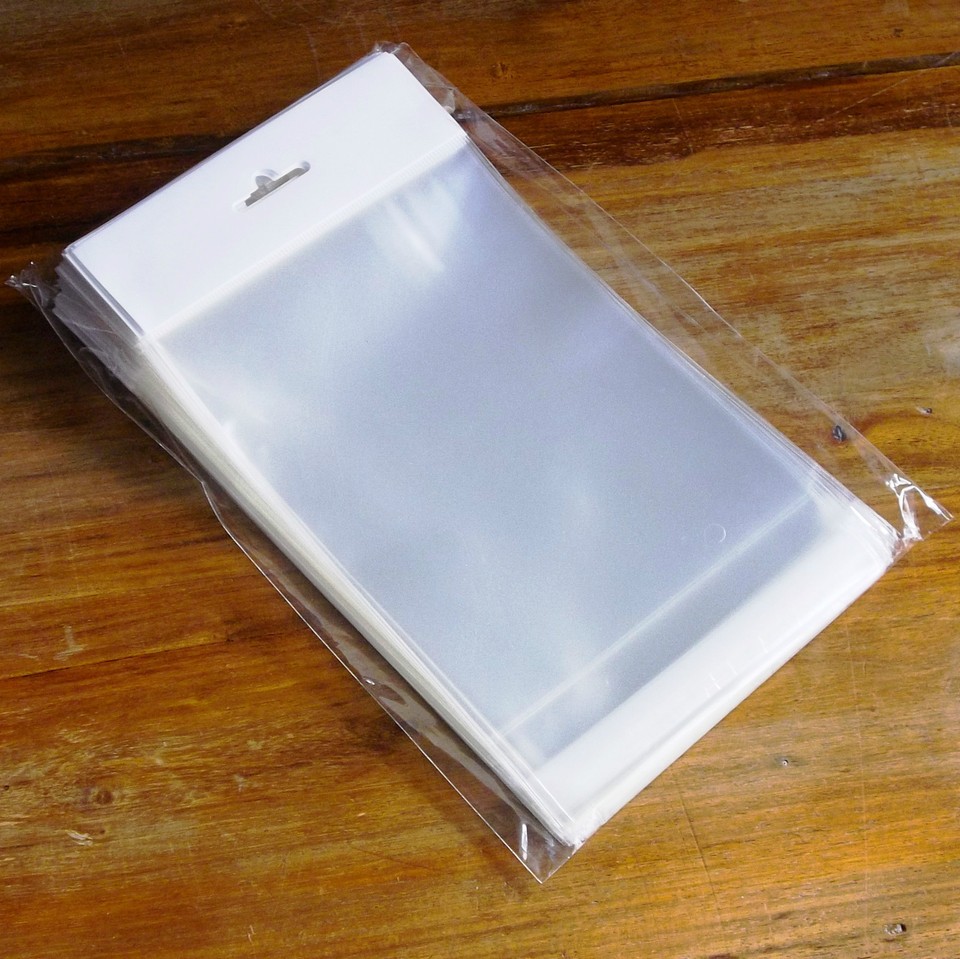 Euro Slot Header Bags - Self Seal - Retail Display Bags - 100, 500 ...