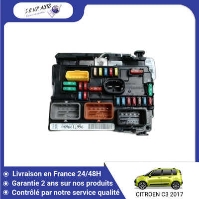 🇫🇷 BOITE A FUSIBLES CITROEN C3 PICASSO 2008- ♻️ 9667199680 | eBay