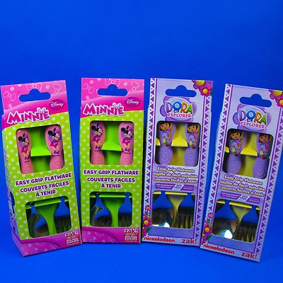Flatware set Disney MINNIE MOUSE KIDS Lunch box fork/spoon DORA THE ...