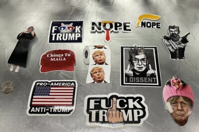 Donald Trump Sucks Bumper Sticker Bundle , 11 Waterproof Vinyl Decal ...