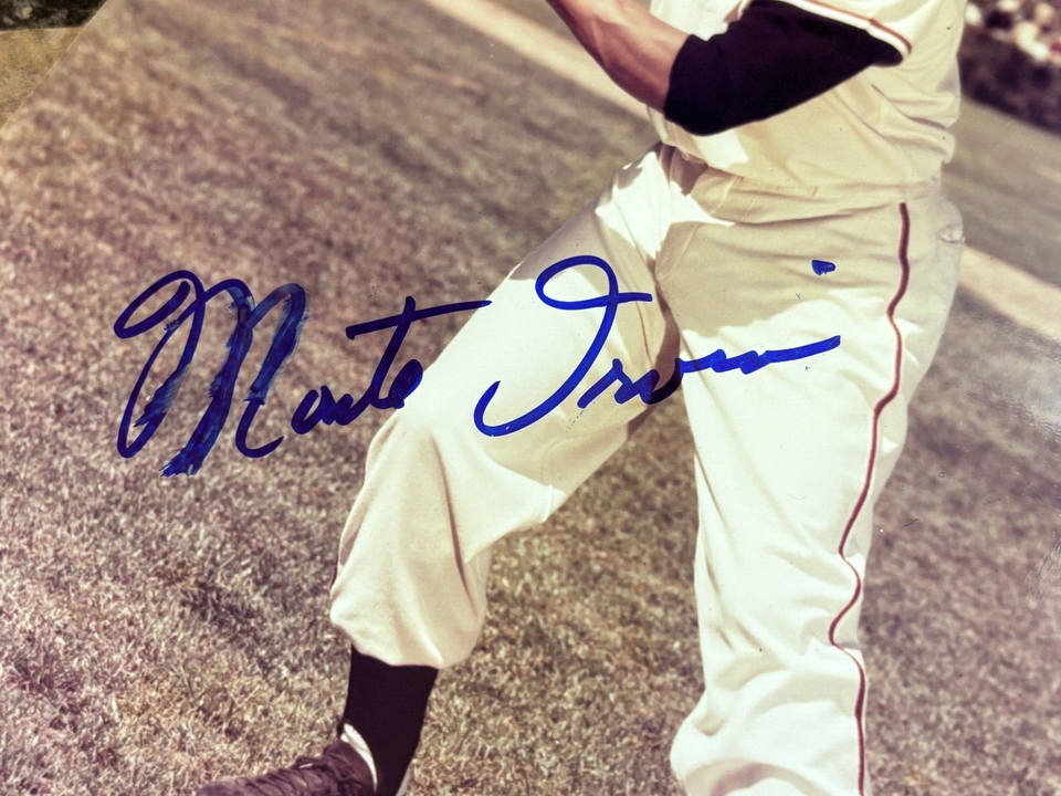 Monte Irvin Signed 8x10 Photo New York Giants Autograph | eBay