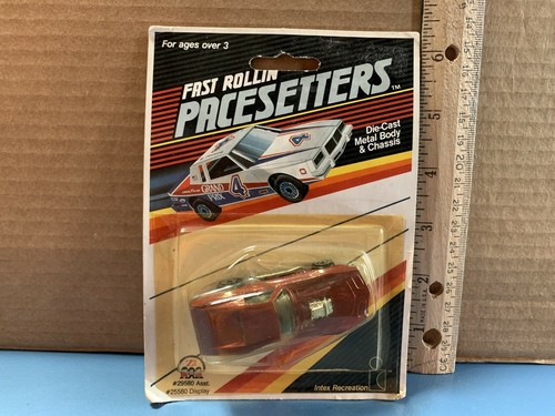 Vintage 1985 Fast Rollin Pacesetters Red Corvette By Zee Toys NOS MOC ...