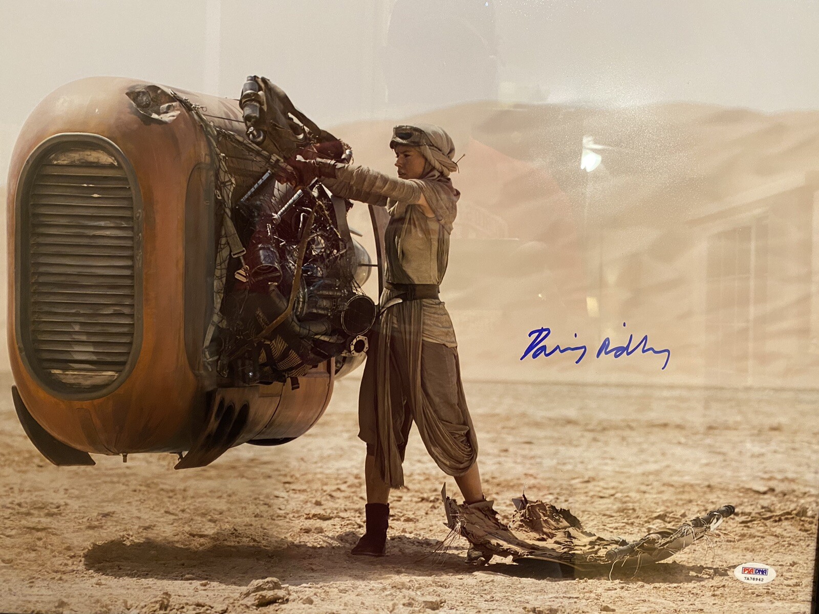 Daisy Ridley Autograph Signed 16 X 20 Picture Framed PSA Certified Rey ...