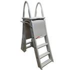 Confer 7200 Roll Guard A-Frame Above Ground Swimming Pool Ladder w ...