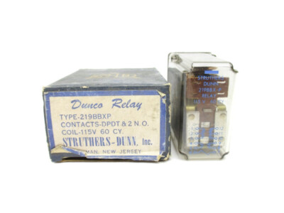 STRUTHERS-DUNN 219BBXP 115V NSMP | eBay