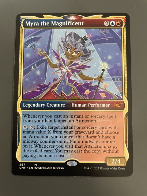 MTG Myra the Magnificent Unfinity 267 Regular Mythic for sale online | eBay