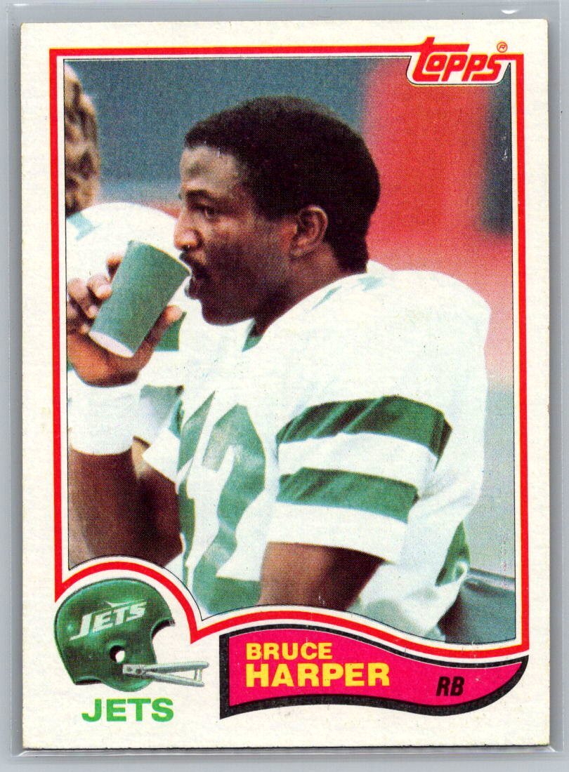1982 NFL Topps #169 Bruce Harper New York Jets ex 82-TFBC | eBay