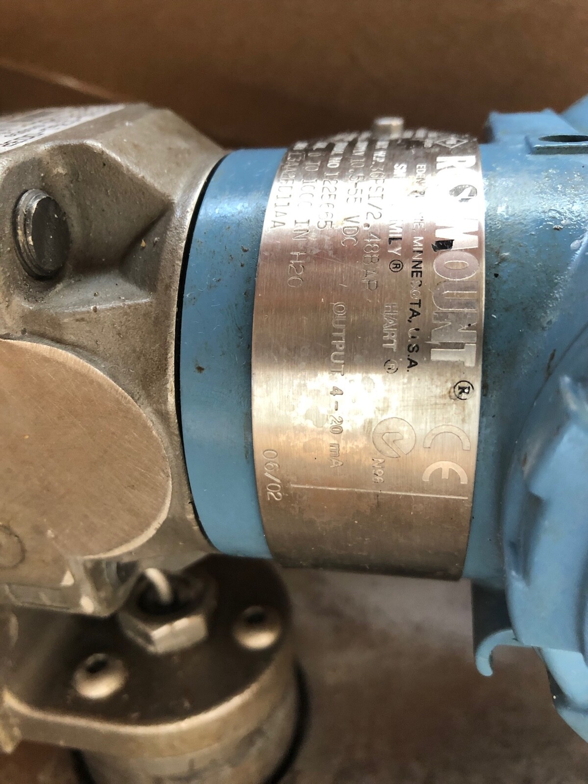 ROSEMOUNT 03031-0761-0032 FIELD TERMINAL INDICATOR/MASS FLOW ...