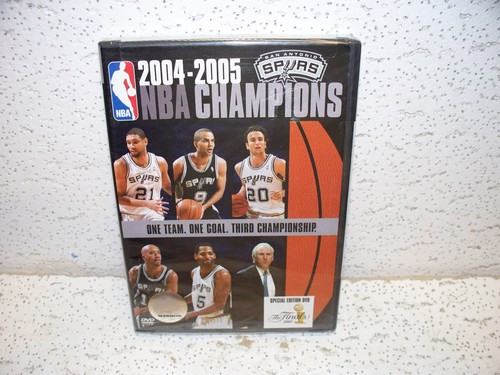 San Antonio Spurs NBA Champions 2005 NEW Sealed DVD RARE 12569702868| eBay