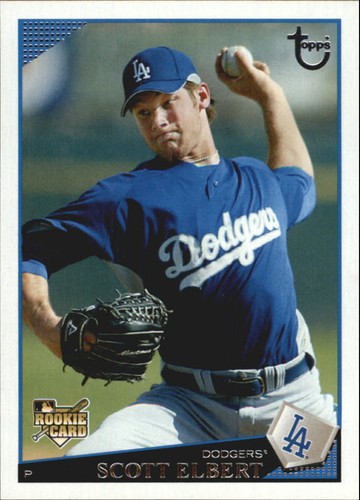 2009 Topps Target Los Angeles Dodgers Baseball Card #214 Scott Elbert ...